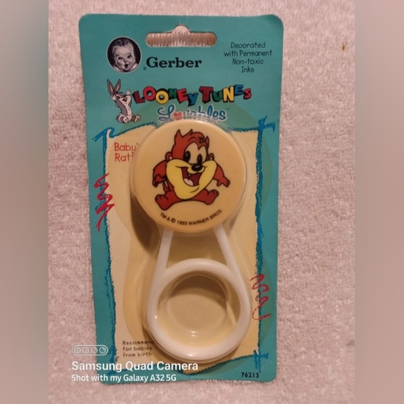 Warner Bros. | Other | Vintage Looney Tunes Lovables Gerber Taz Baby ...